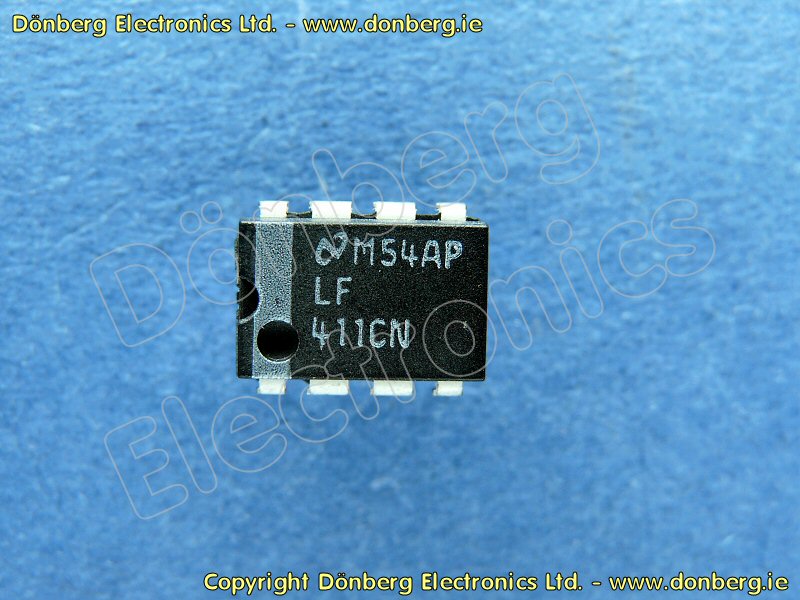 Halbleiter: LF411CN (LF 411CN) - 1X OPERATIONS- VERSTÄRKER / 6-18V ...