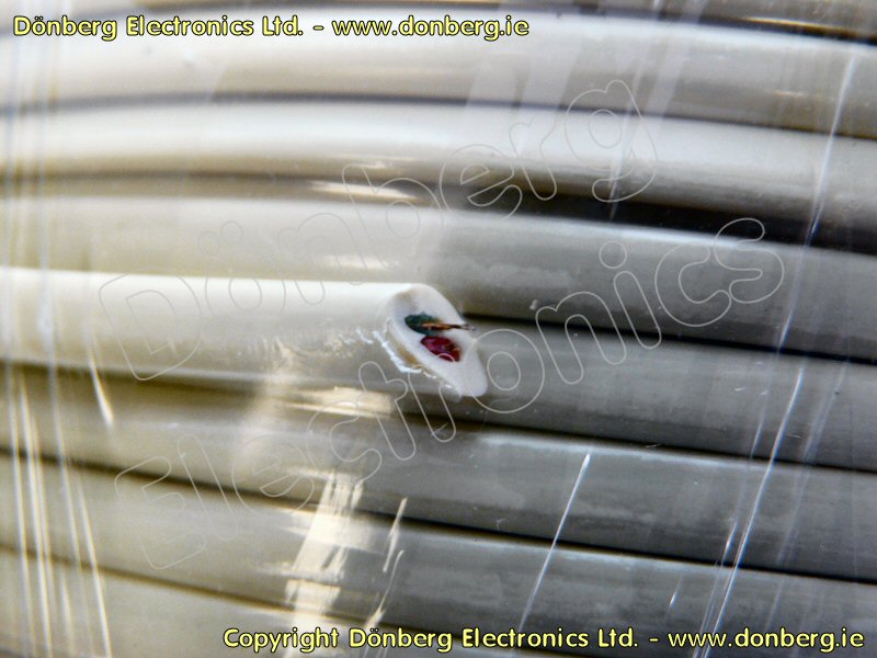 FLACH 2 ADERN TELEFON KABEL 150M von Dönberg